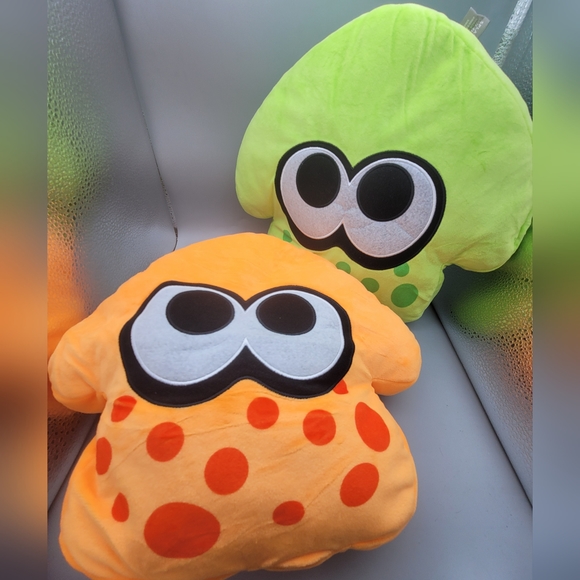 Toys | 2 Splatoon Squid Pillow Plush Toys | Poshmark